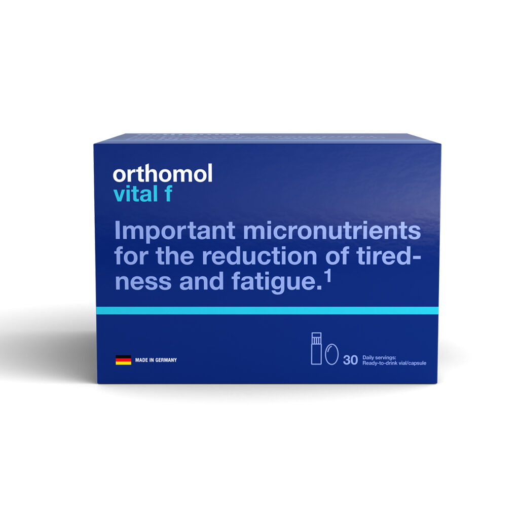 Orthomol 德國奧適寶Vital f美肌好氣色女性綜合維他命 30天份